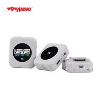 China 2.4G Wireless Dual Channel Portable Condenser Microphone System for Mobile Phone for sale