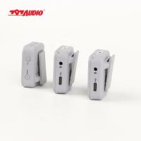 China 797Audio 2.4G Wireless Professional Custom Logo Portable Mini Lavalier Tie-clip Lapel Type-c Microphone Collar Plastic Singing for sale