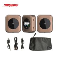 China 797Audio AWCR01 2.4G Hz Professional 2 Channel Wireless Microphone for Vlog condenser microphone for sale