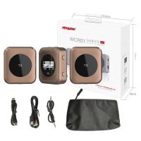 China 797Audio AWCR01 2.4G Hz Professional 2 Channel Wireless Microphone for Iphone Vlog condenser microphone for sale