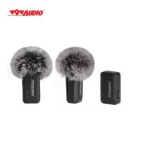 China 797AUDIO WCR02 2.4ghz High Quality Wireless Microphone for Iphone, Camera Professional Recording Microphones MIC Wholesale for sale