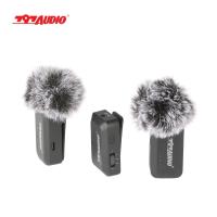 China 797AUDIO WCR02 2.4ghz High Quality Wireless Microphone for Iphone, Camera Professional Recording Microphones MIC Wholesale for sale