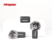 China 797AUDIO WCR02 2.4ghz Wireless Lavalier Microphone for Iphone, Smartphone Camera Lavalier Microphones Recording Microphone for sale