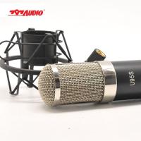 China 797Audio U95S Large Diaphragm Vacuum Tube Condenser Microphone Wired High Studio Quality Singing Recording Microphone 20hz-20khz for sale