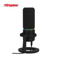 China Metal USB Condenser Gaming Recording Microphone D502 Perfect for Gaming and Recording for sale