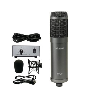 China 797AUDIO ATCR02 Professional Studio Professional Large Diaphragm Condenser Microphone Vacuum Tube Microphone for sale