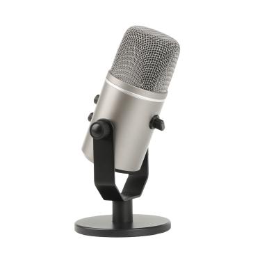 China Figure-8 Polar Pattern USB Condenser Microphone for Studio Recording and Broadcasting for sale