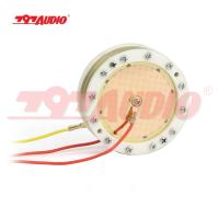 China 60.0pF Capacitance 797 CY002 34mm Dual Condenser Microphone Capsule For K87 and U87ai for sale