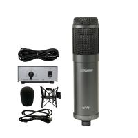 China 797Audio CR727 34mm Large Diaphragm Tube Pencil Condenser Microphone With Shock Mount, Windscreen,Cables for sale