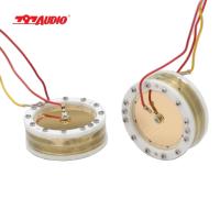 China 797AUDIO CY002 34mm Centering Condenser Microphone Capsule, 6μm Mylar Gold Plated For U87 Type K67 Type U87i DIY Microphone for sale