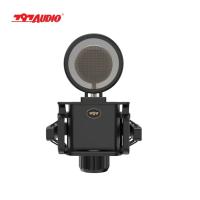 China 797Audio CR632 Classical 3-Pin XLR Electret Condenser Microphone Professional RGB for Broadcast Recording for sale