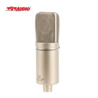 China 797Audio CR85 Hot Selling Recording Studio Condenser Microphone Metal Recording Low Noise Can Be Customized Large Diaphragm for sale