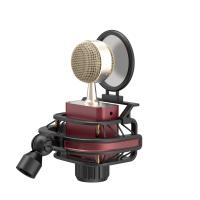 China 797Audio D501 USB Condenser Microphone with Shockmount and Pop Filter - Black for sale