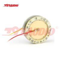 China 797AUDIO CY001 34mm Large Diaphragm Centering Single Condenser High Sensitive Microphone Capsule Gold-plated DIY Replacement for sale