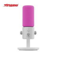 China 797Audio D502 Professional USB Studio Micropohone Condenser Mic Desktop Podcast Microphone Rgb Gaming Microphone OEM ODM for sale