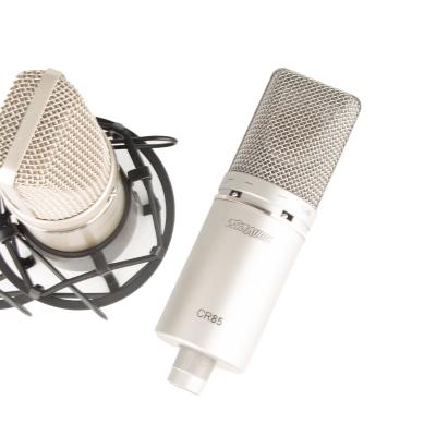China Cardioid Polar Pattern 3-pin XLR Connector 797Audio CR85 Condenser Microphone for Podcast for sale