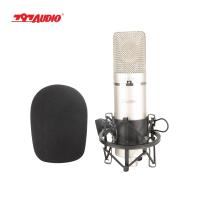 China 797Audio CR86 XLR Cardioid Condenser Microphone XLR with Large Diaphragm Professional Studio Mic for Recording Podcasting for sale