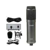 China Sound 797AUDIO ATCR02 7-pin XLR Tube Condenser Microphone with Shockmount and Pop Filter Sponge Cover for sale