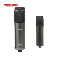China Sound 797AUDIO ATCR02 7-pin XLR Tube Condenser Microphone with Shockmount and Pop Filter Sponge Cover for sale