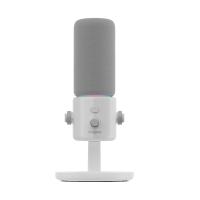 China 797Audio D502 USB White Condenser Gaming Microphones with RGB Light High Quality Recording Sound OEM/ODM China Factory for sale