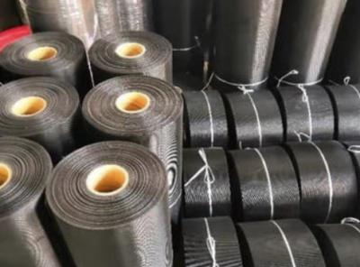 China Air Filter Epoxy Powder Coated Mesh Low C Steel Plain Weave 18*14 Mesh for sale
