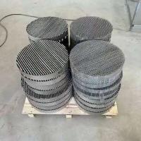China Reinforced Edge Design Metal Filter Mesh Deep Processing Conveyor Belts for sale