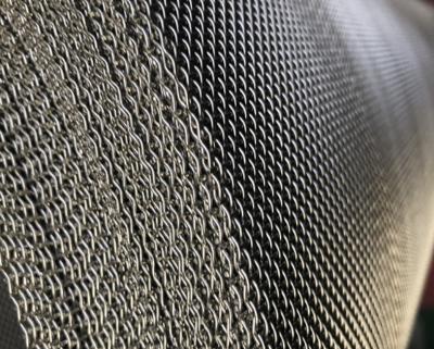 China Heavy Duty 304 Stainless Woven Mesh Screen for sale