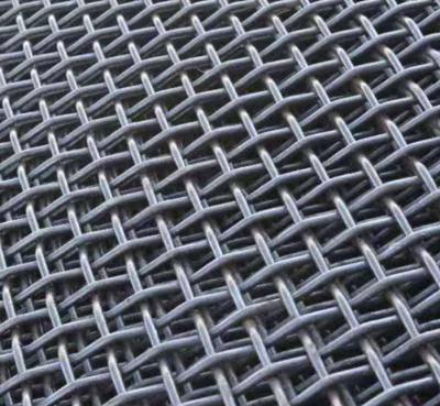 China Reinforced Edge Binding Stainless Steel Woven Screen Q195 Q235 Quarry Trommel System for sale