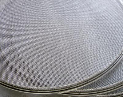 China Corrosion Resistant Alloy Woven Metal Screen Seafood Processing for sale