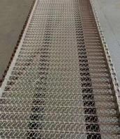 China High Strength Stainless Steel Spiral Wire Mesh Conveyor Belt For Food Processing And Baking for sale