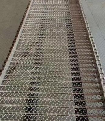 China High Strength Stainless Steel Spiral Wire Mesh Conveyor Belt For Food Processing And Baking for sale