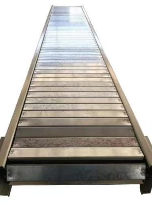China Anti-slip heavy-duty steel mesh conveyor belt with coarse wire diameter for heavy logistics transportation for sale