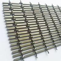 China Brass Decorative Metal Mesh With Antique Finish For Luxury Residential Projects for sale