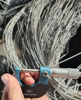 China High Tensile 5mm Steel Wire Anti Tank Net For Permanent Military Defense Perimeters for sale