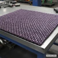China Square Purple Bronze Woven Mesh Screen Ideal for Heavy Duty Screening and Protective Guarding in Industrial Environments for sale