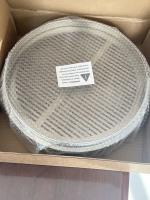 China Factory Wholesale 304 Stainless Steel Test Sieve 300mm Diameter Sieve With Woven Mesh For Sand Testing Bulk for sale