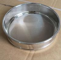 China Wholesale 201 Stainless Steel Test Sieve 8 Inch Sieve For Aggregate Soil Analysis Laboratory Testing Equipment for sale