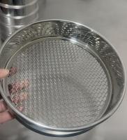 China Factory Direct 304 Stainless Steel Test Sieve 400mm Diameter Woven Sieve For Mining Particle Analysis Bulk for sale