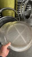 China Factory Direct 304 Stainless Steel Test Sieve 400mm Diameter Woven Sieve For Mining Particle Analysis Bulk for sale