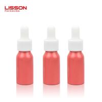 China 10ml - 65ml Eye Cream Small Aluminum Spray Bottles Essential Oil Bottle With Dropper for sale