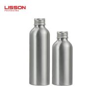 China 150ml 250ml 1200ml Aluminum Bottle Packaging Water Cosmetic Bottles for sale