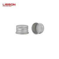 China 15ml Cosmetic Bottle Caps Lid Metal Screw Cap For Aluminum Tubes for sale