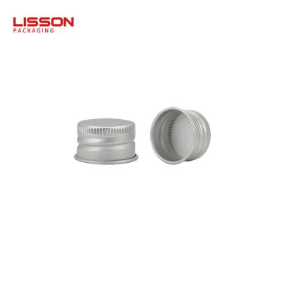 China 15ml Cosmetic Bottle Caps Lid Metal Screw Cap For Aluminum Tubes for sale