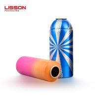 China 22mm To 66mm Aluminum Bottle 100ml Cosmetic Aerosol Spray Can Bottle for sale