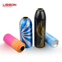 China 22mm To 66mm Aluminum Bottle 100ml Cosmetic Aerosol Spray Can Bottle for sale