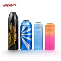 China 22mm To 66mm Aluminum Bottle 100ml Cosmetic Aerosol Spray Can Bottle for sale