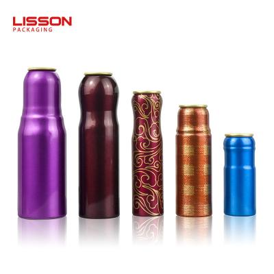 China Refillable Portable Aerosol Gas Can 700ml Aluminium Aerosol Can for sale