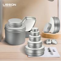 China 15ml 30ml 150ml Empty Cream Containers Aluminum Box With Lid for sale