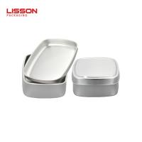 China 15ml 30ml 150ml Empty Cream Containers Aluminum Box With Lid for sale