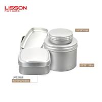 China 15ml 30ml 150ml Empty Cream Containers Aluminum Box With Lid for sale